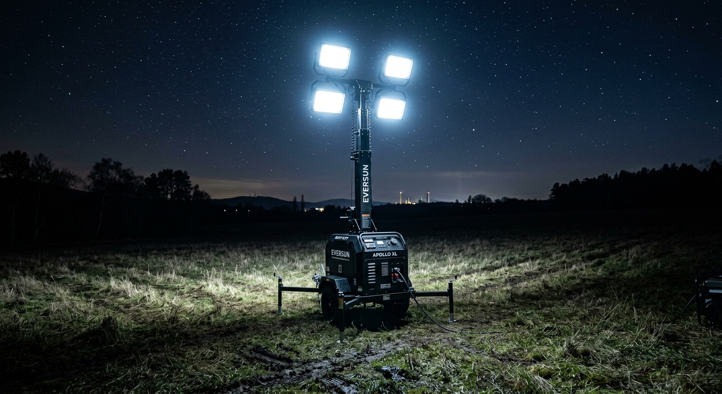 Eversun Energy | Portable LED Light Towers